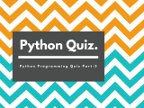 Python Quiz For Beginners With 20 Questions Part 2