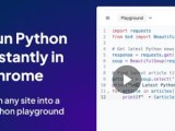 Python Shell Chrome Extensions To Run Code On The Fly