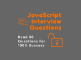 Javascript Interview Questions For Good Results