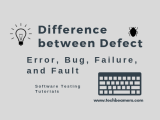 Defect Error Bug Failure And Fault In Manual Testing