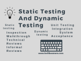 Static Testing Vs Dynamic Testing Find The Difference
