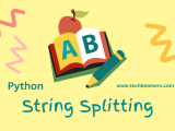 Python String Split And More Techbeamers