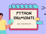 Python Enumerate Function Explained Techbeamers