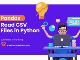 Python Using Pandas To Read Data From Csv Files Techbeamers