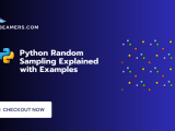 Python Random Sampling Tutorial Techbeamers