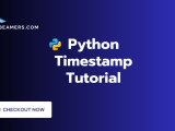 Python Timestamp Functions Techbeamers