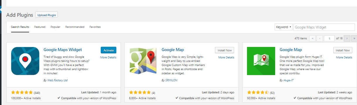 Google Maps Widget WordPress Plugin Review