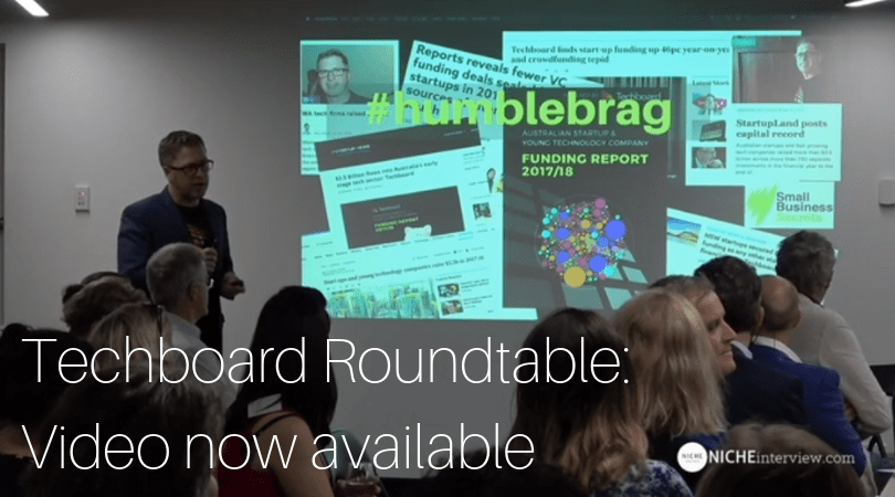 Techboard Roundtable Video: the future of funding for Western Australian startups and tech ...