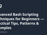 Advanced Bash Scripting Techniques For Beginners Practical Tips