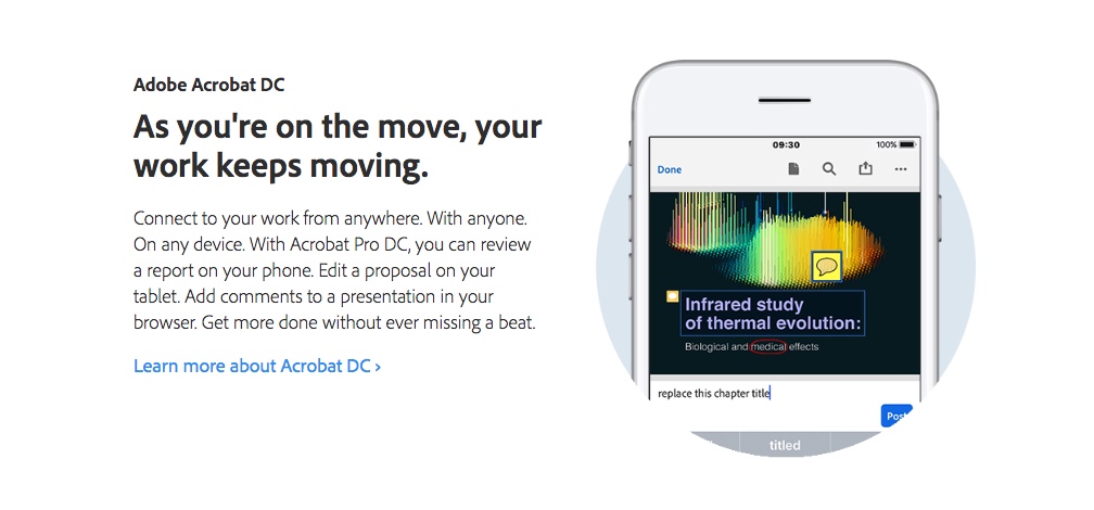 One Adobe Acrobat DC account across multiple devices and more ...