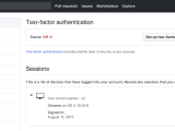 Github Enabling 2 Factor Authentication Root Damasceno