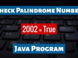 Check If Input Number Is Palindrome In Java Techdecode Tutorials