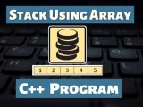 Create A Stack Using Array In C Techdecode Tutorials
