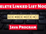 Delete A Node In Linked List Using Java Techdecode Tutorials