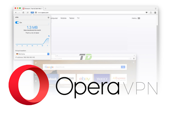 Opera, il browser con VPN Free integrata!