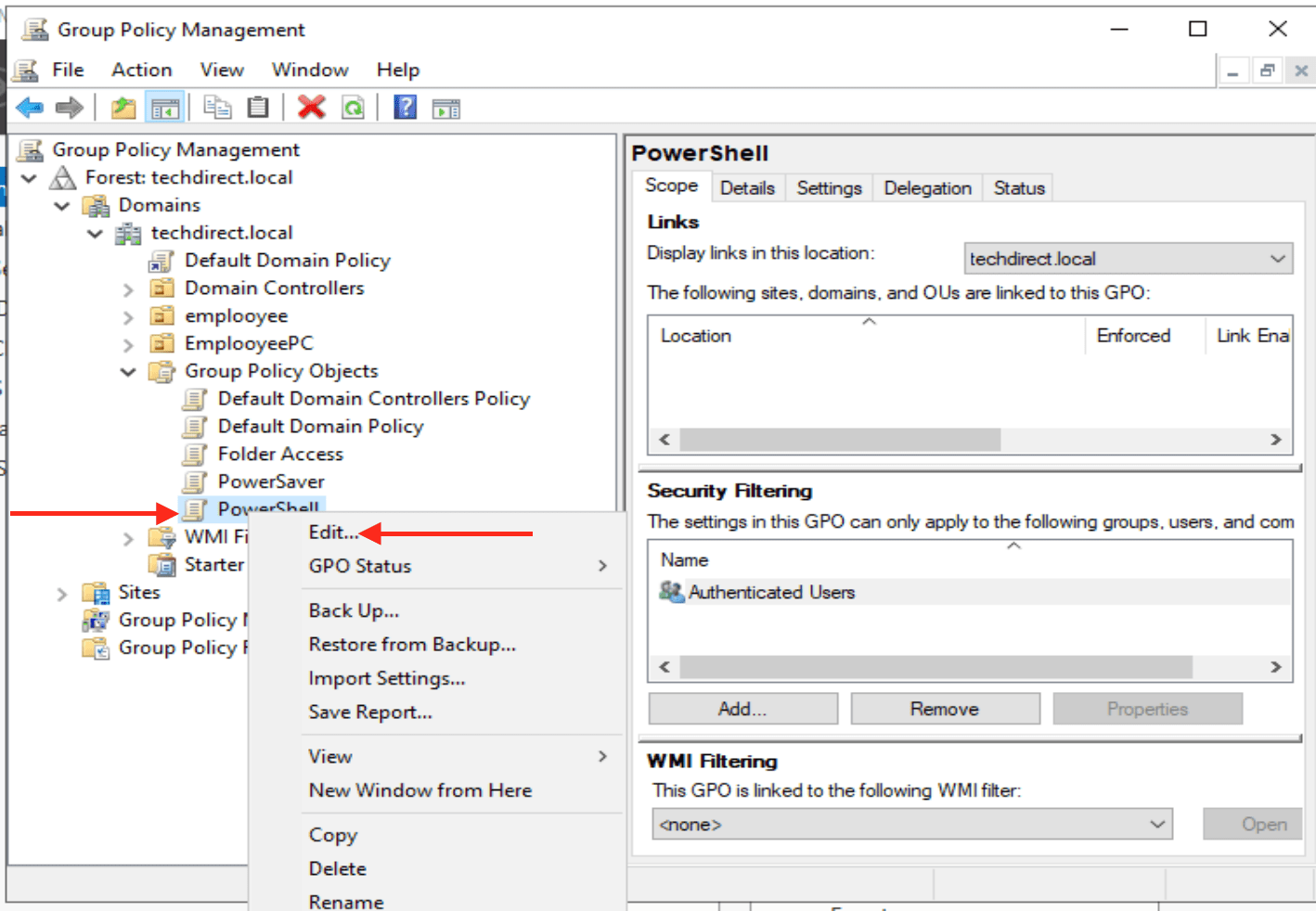 How To Update Powershell And Package Management Via Group Policy Object