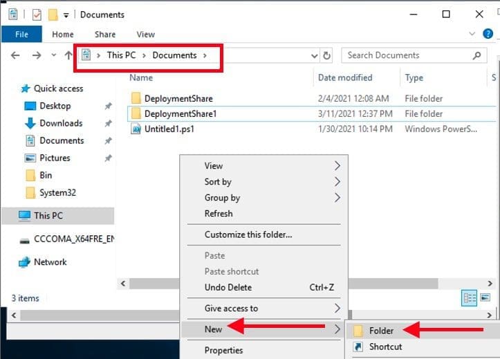 Create and access a hidden share folder on Windows - TechDirectArchive