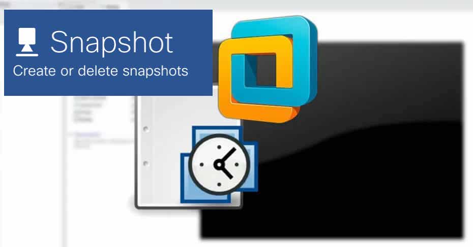 Create or delete snapshots on VMware Workstation - TechDirectArchive