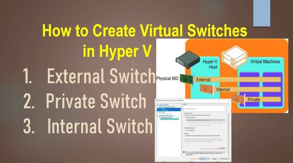vSwitches: How to delete Virtual Switches from Hyper-V