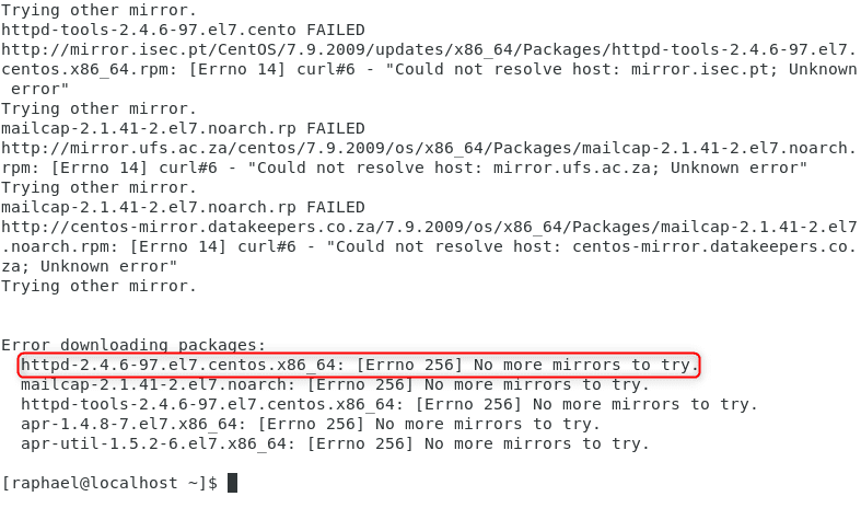 How to solve Errno 256 - TechDirectArchive