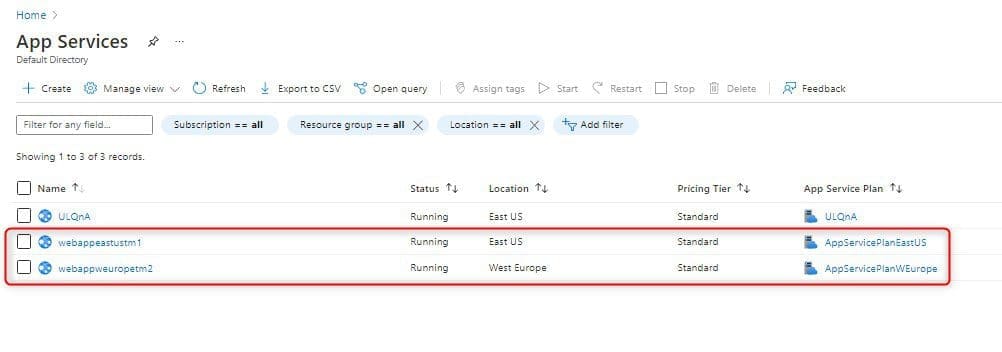 How to create a Traffic Manager Profile in Azure - TechDirectArchive