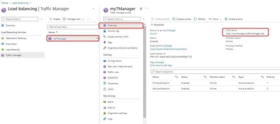 How to create a Traffic Manager Profile in Azure - TechDirectArchive