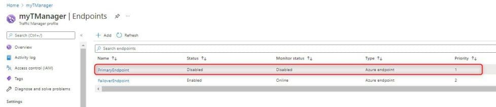 How to create a Traffic Manager Profile in Azure - TechDirectArchive