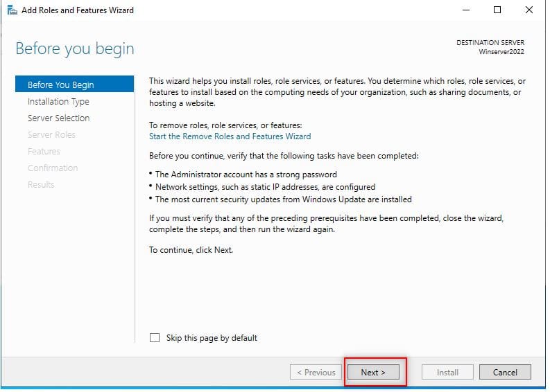 Install and configure Active Directory Domain Services on Windows