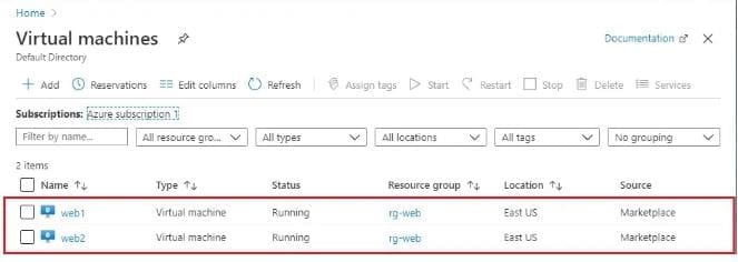 Setup Public Load Balancer in Azure - TechDirectArchive