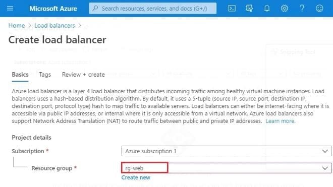 Setup Public Load Balancer in Azure - TechDirectArchive