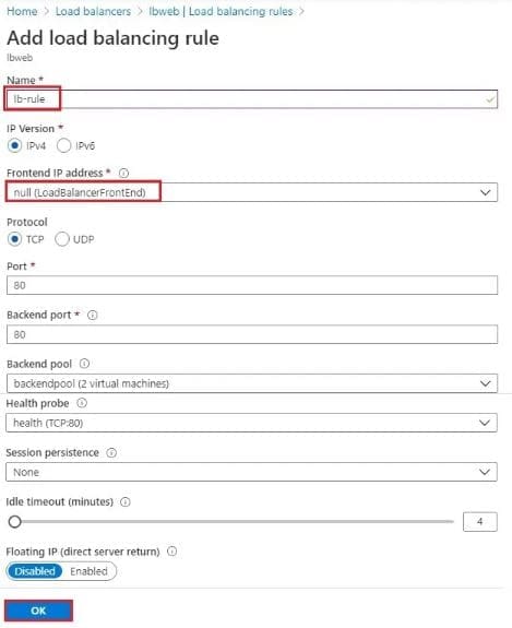 Setup Public Load Balancer in Azure - TechDirectArchive