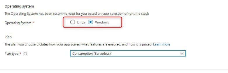 Deploy a function app from Visual Studio to Azure Platform