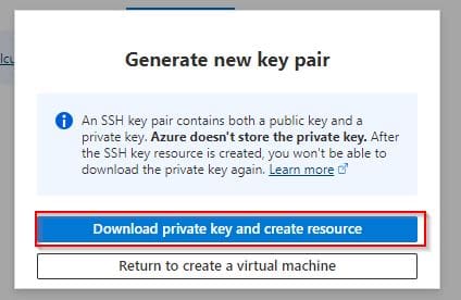 Associate SSH Public key with Azure Linux VM - TechDirectArchive