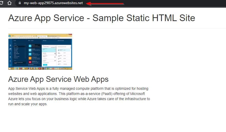 deploy code from GitHub to Azure Apps Services using Azure CLI