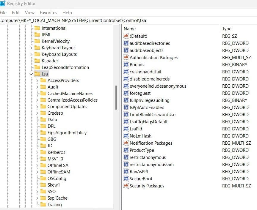 An account with the same name exists in Active Directory