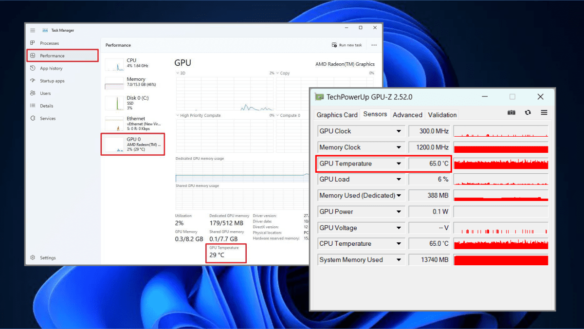 How to check graphics card temperature on Windows 11 - TechDirectArchive