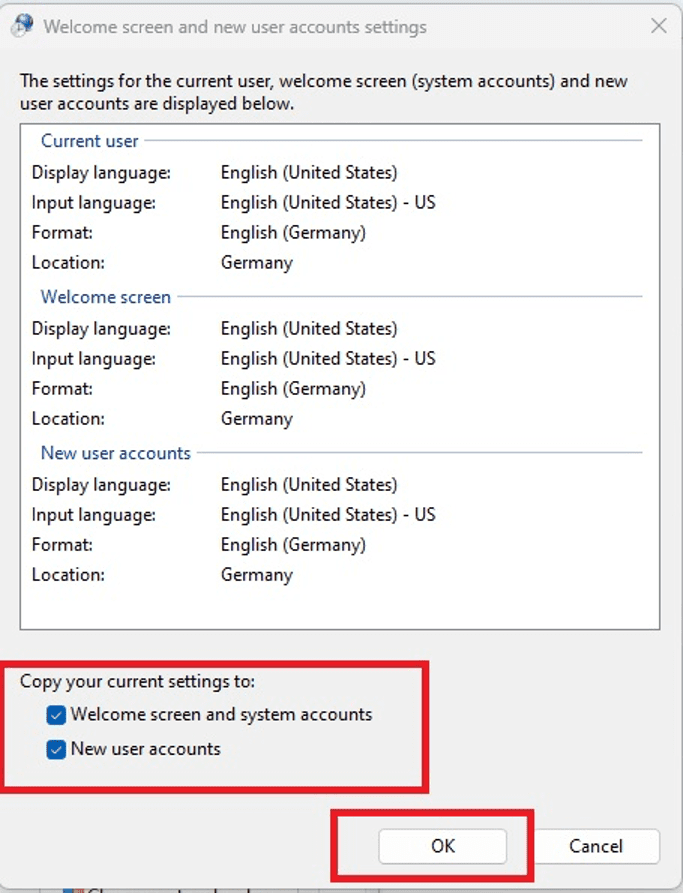How to change Regional Settings for all users on Windows 11 ...
