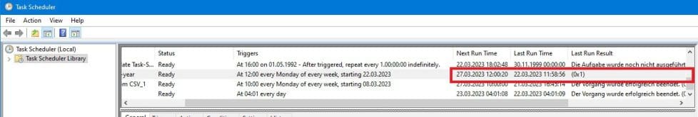 Fix Windows Task Scheduler Error 0x1 - TechDirectArchive