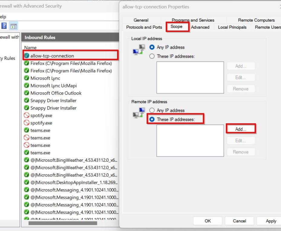 Restrict IP Address Range on Windows PC - TechDirectArchive
