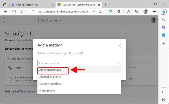 How to Change Two-Factor Authentication Methods in Microsoft 365/Office 365 - TechDirectArchive