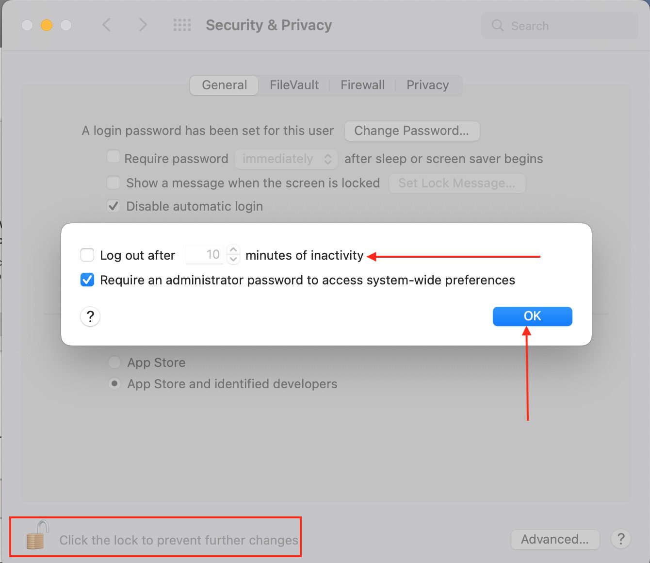 Automatically Log Out After A Period Of Inactivity On Mac Techdirectarchive