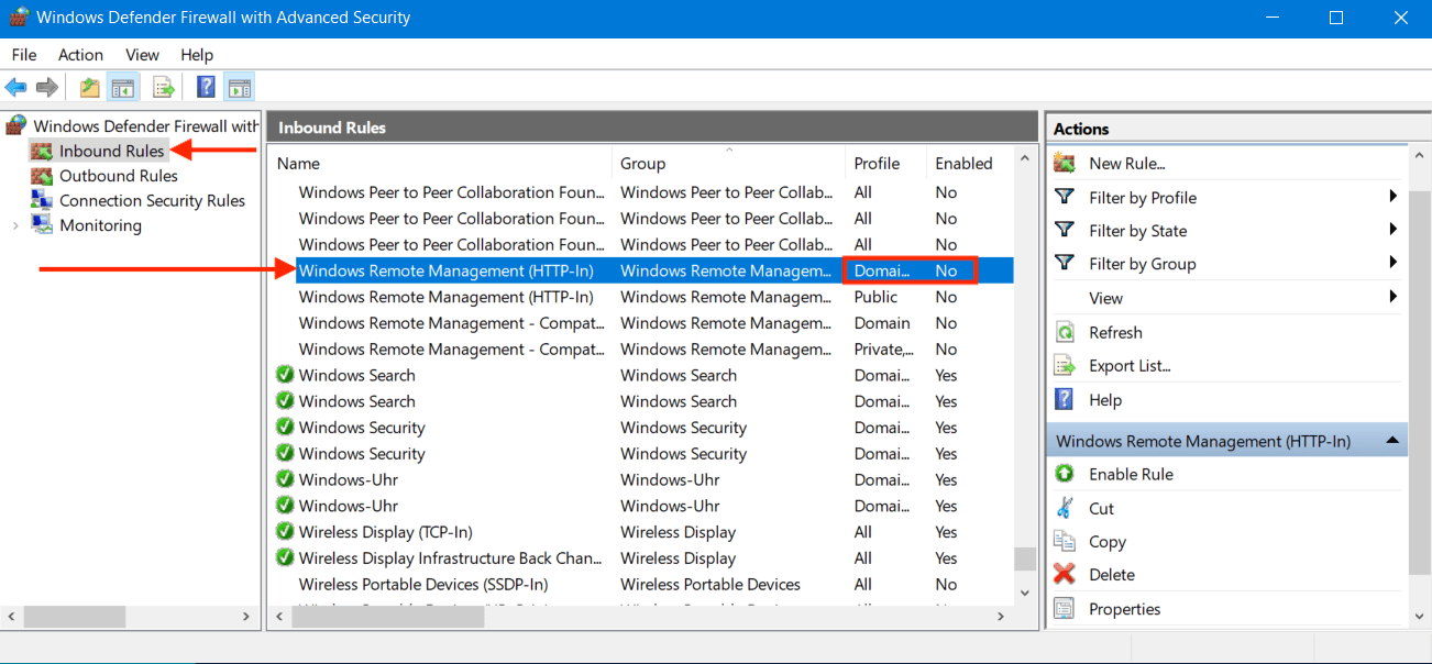 How to enable or disable WinRM via the command-line - TechDirectArchive