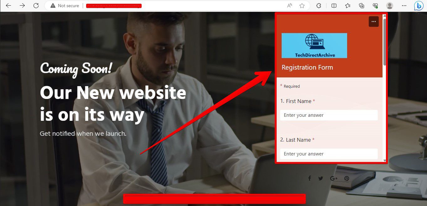 How to Embed Microsoft Forms into Your Website Page - TechDirectArchive