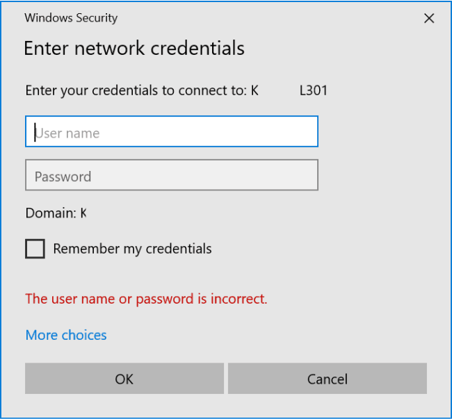 You Might Not Have Permission to Use This Network Resource