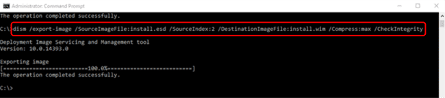 How To Get Install.WIM From Windows 10 Installation File ...
