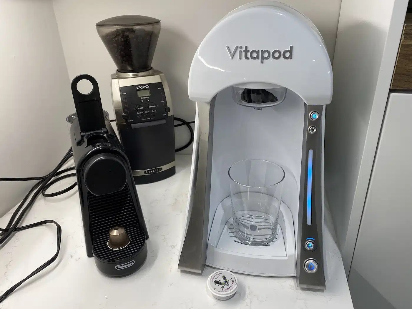 Vitapod vitamin & hydration beverage machine review & tasting ...