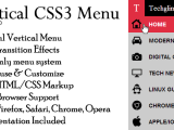 Simple And Effective Vertical Menu With Smooth Transitions Using Css3