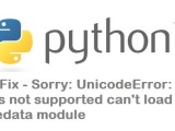 Python Installation Error Sorry Unicodeerror Escapes Not Supported