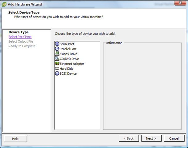 VMware ESXi - Serial & Parallel Port (use physical serial port on the ...