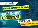 Nptel Programming In Java Week 9 Assignment Solution 2023 Techies Talk